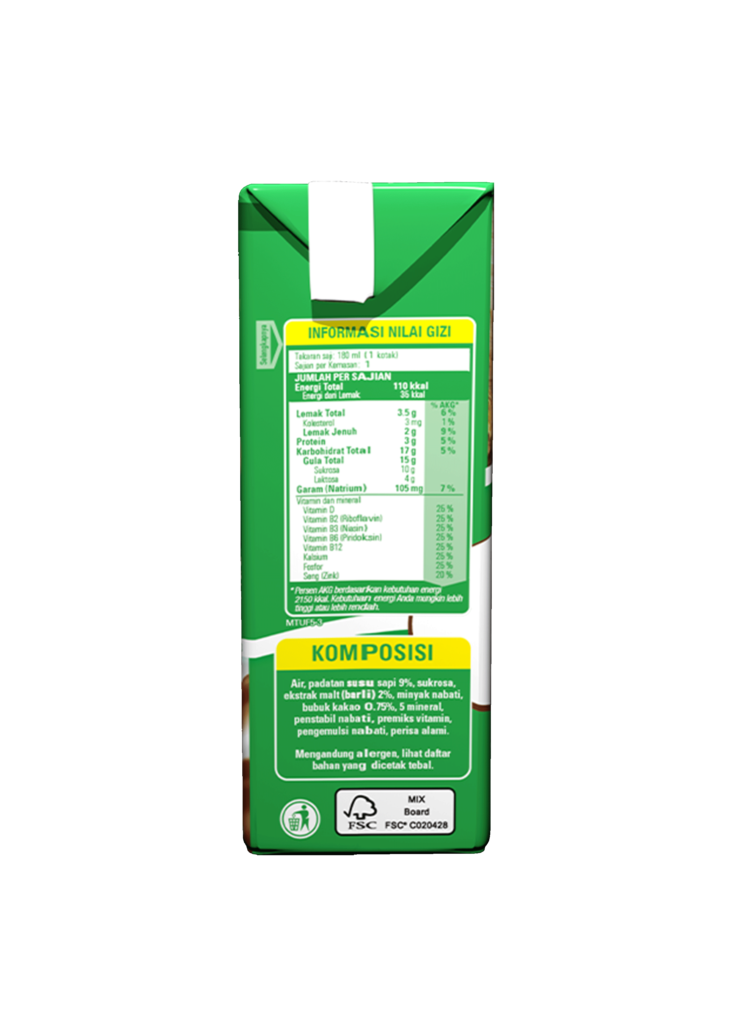 Produk Milo Kotak UHT 4 x 180ml | MILO Indonesia